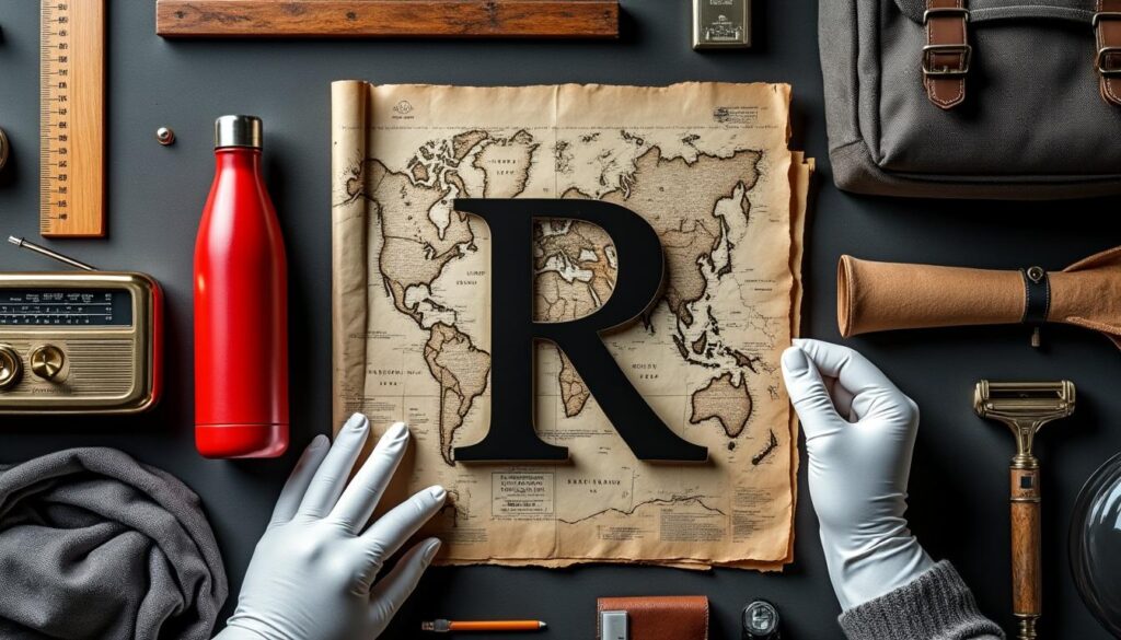Objet en r : une liste d'objets utiles et originaux commençant par r